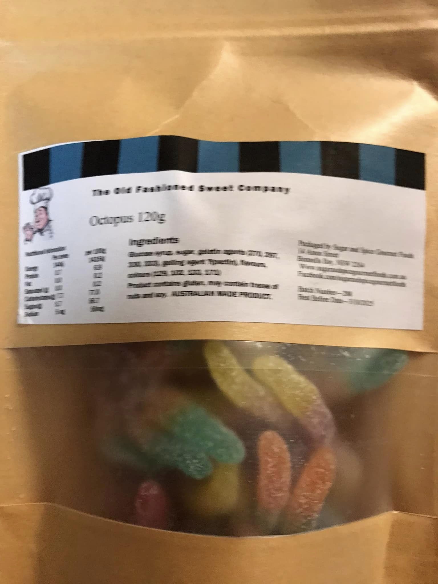 Sweets - Octopus 150g – sugarandspicegourmetfoods